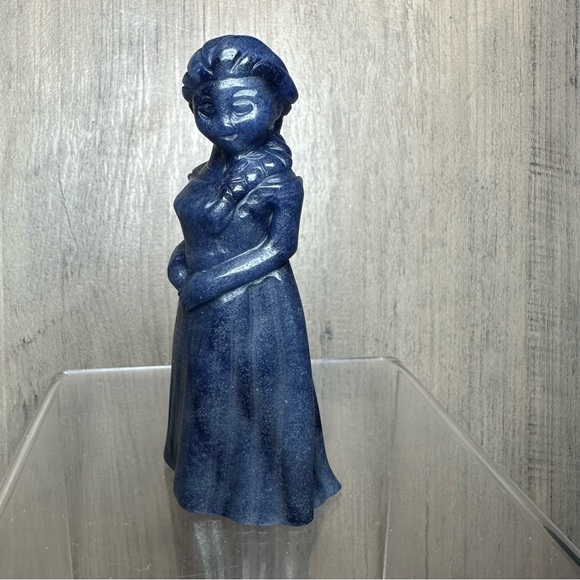 Accents | Disney Frozen Princess Elsa Blue Aventurine Crystal Stone ...